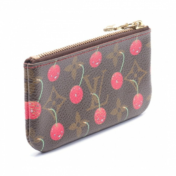 Louis Vuitton | Bags | Louis Vuitton Cle Monogram Wallet Cherry ...